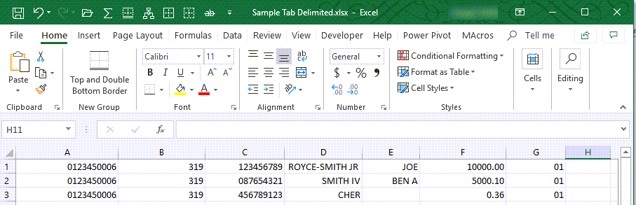 Alternative 4 Tab Delimited Text File Format Part 3 Wage File 